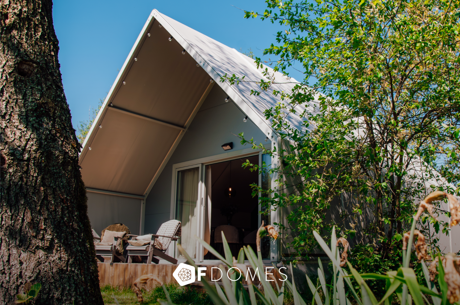 Embrace Nature in Style: The Rise of A-Frame Glamping Houses – FDomes